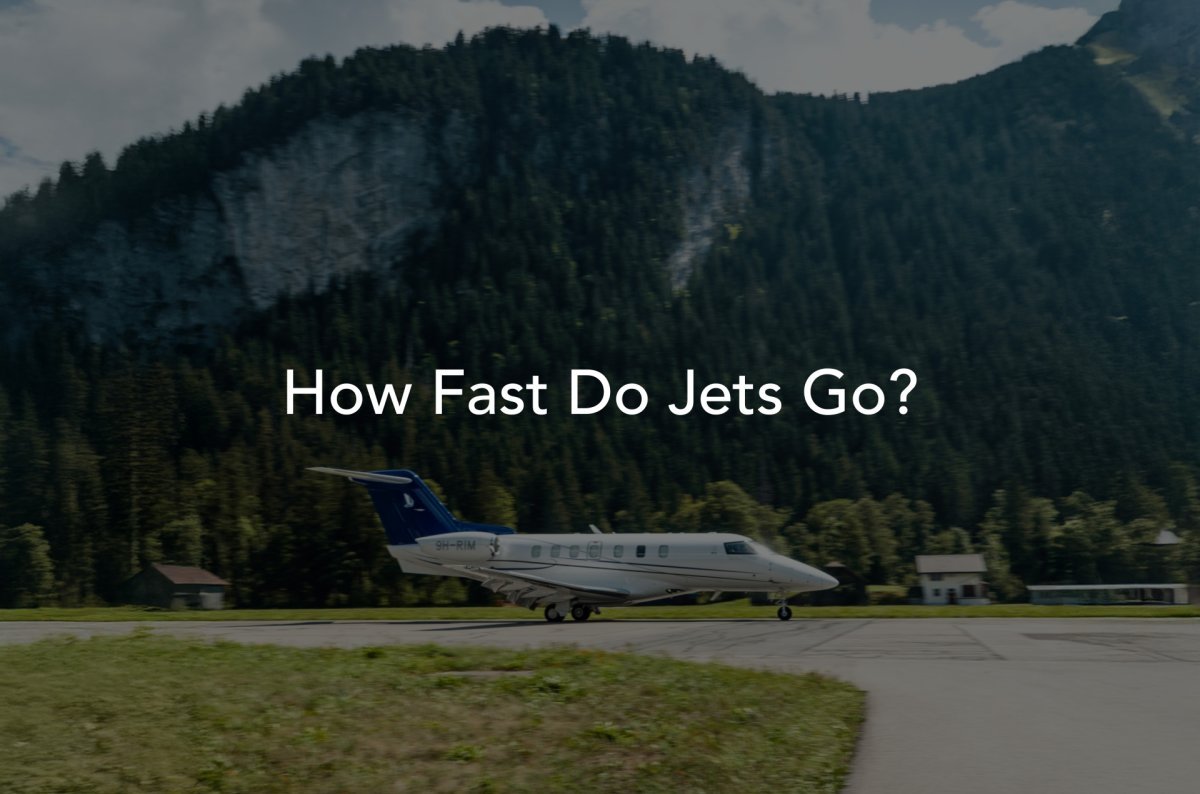 How Fast Does a Jet Go? [Private Jet vs. Commercial]